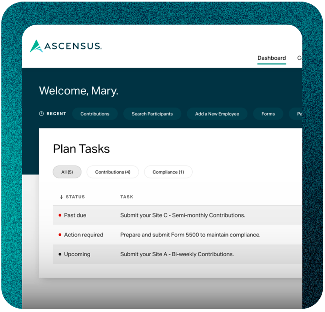 Ascensus Plan Sponsor Technology: Tools for Today’s Employers